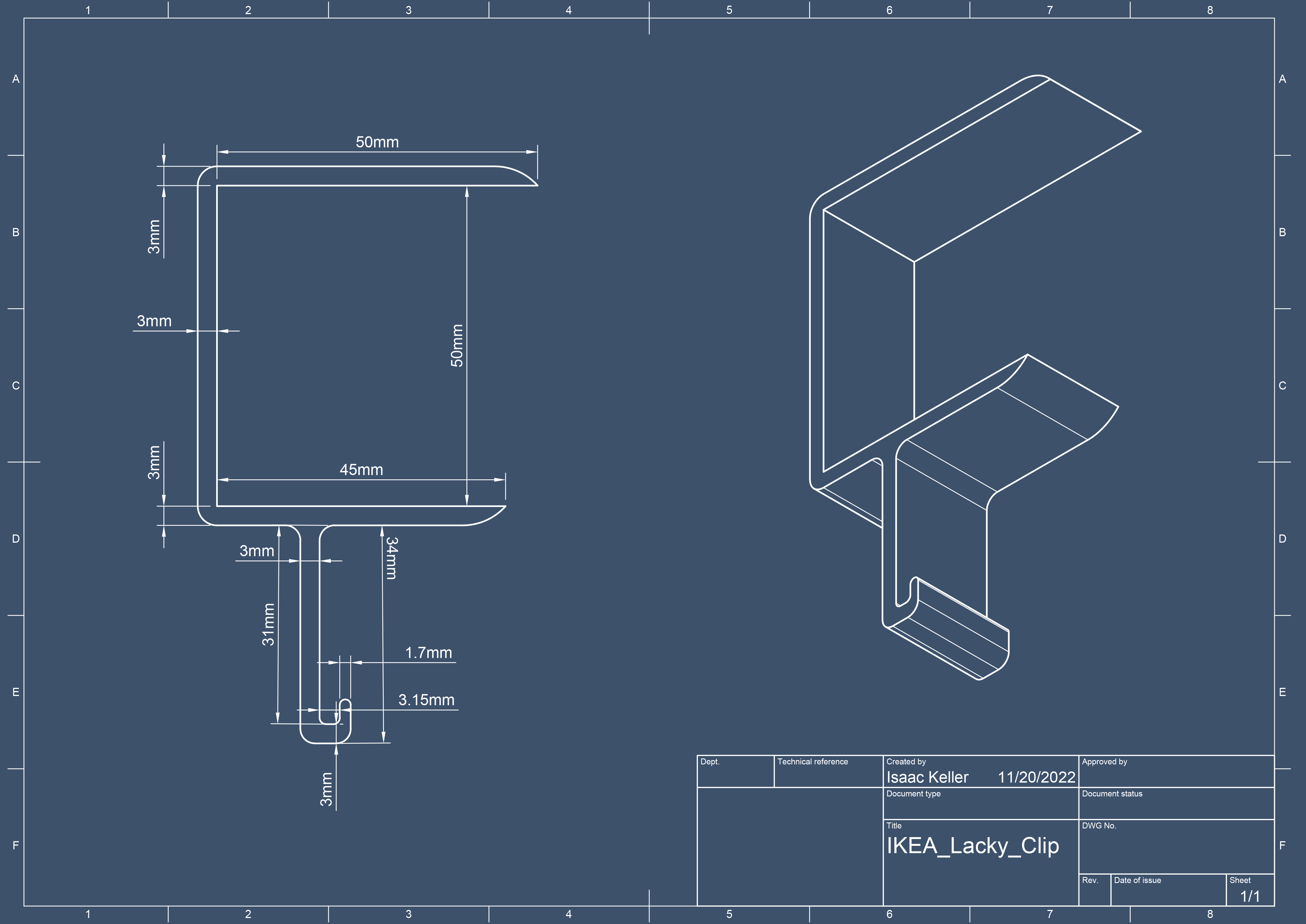 IKEA Lack Hangar by Z-Axis Labs | Download free STL model | Printables.com