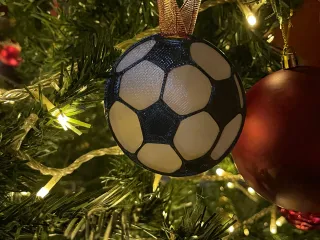 Football Tree Ornament by Lee Roberts | Download free STL model ...