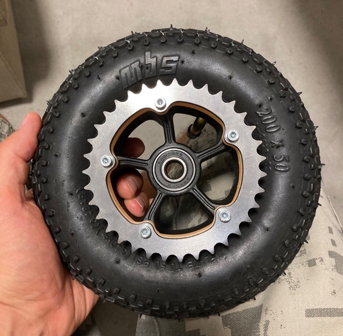 Risers for MBS hubs and FACKO CHAIN DRIVE by Fačko - Esk8 with ...