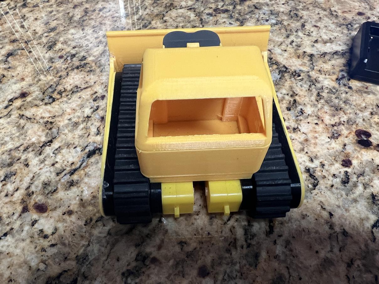 Bulldozer toy by Kisssys | Download free STL model | Printables.com
