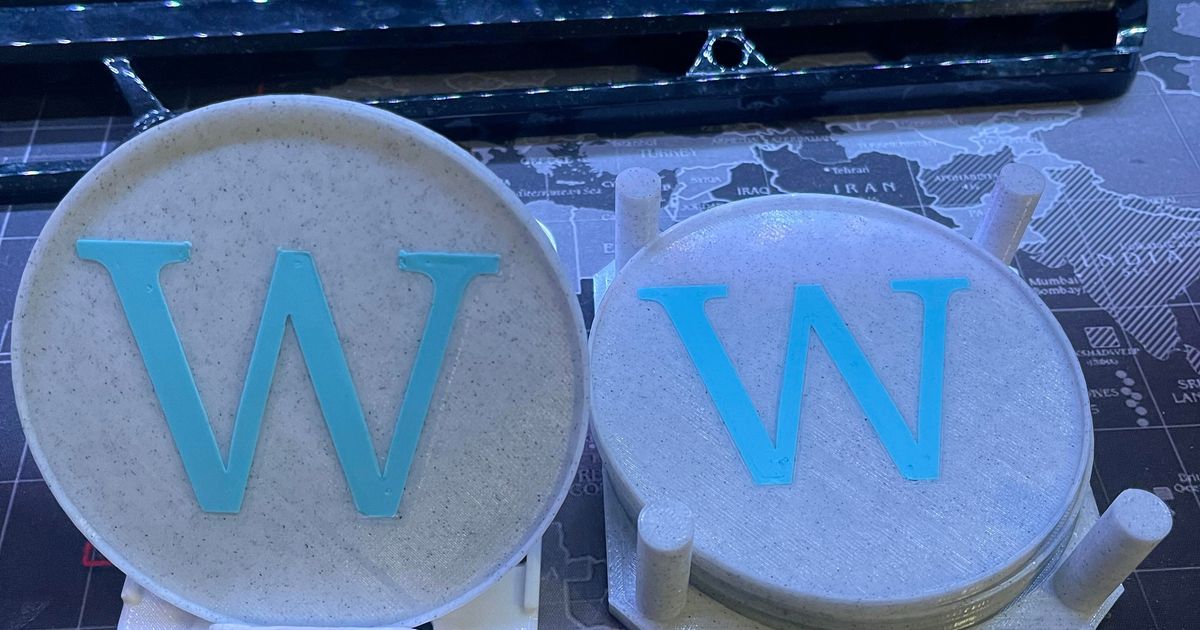 W Coaster by BH__3D | Download free STL model | Printables.com