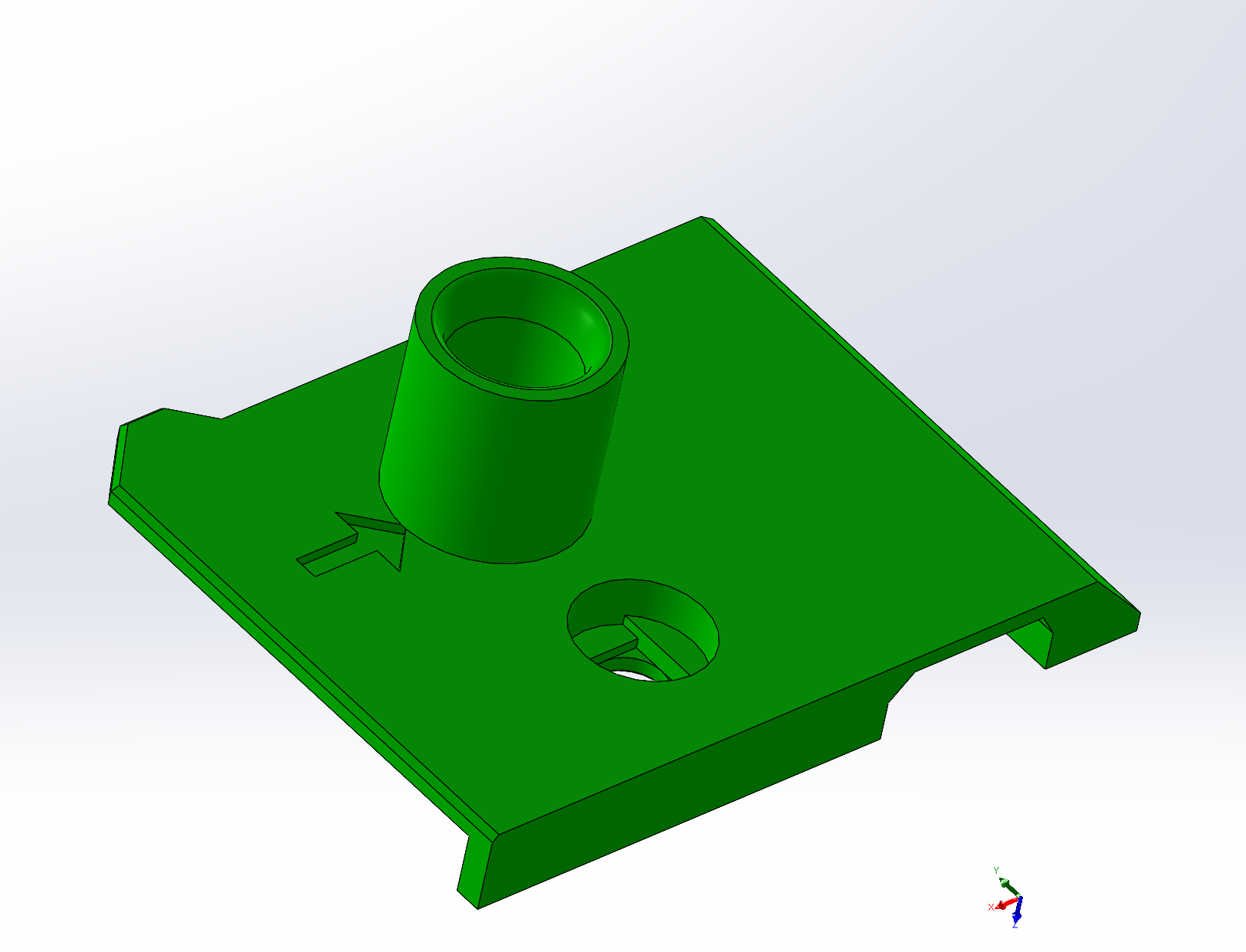 Prusa i3 MK3S+ filament sensor cover for 4mm ID, 6mm OD Teflon Tube. by ...