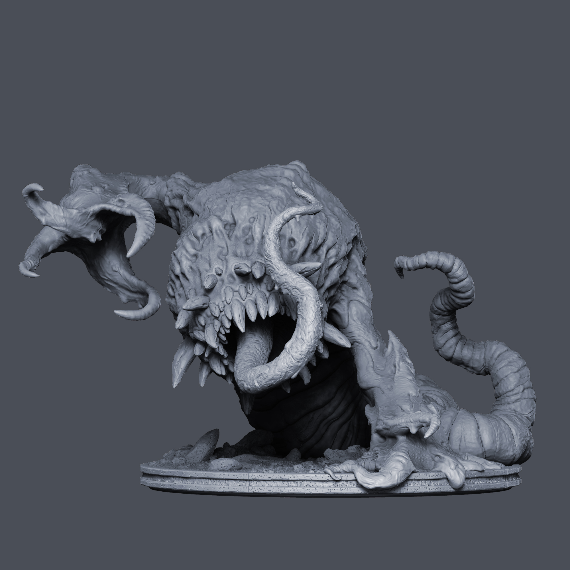 Ecto-Worm by Renato M. Rôa | Download free STL model | Printables.com