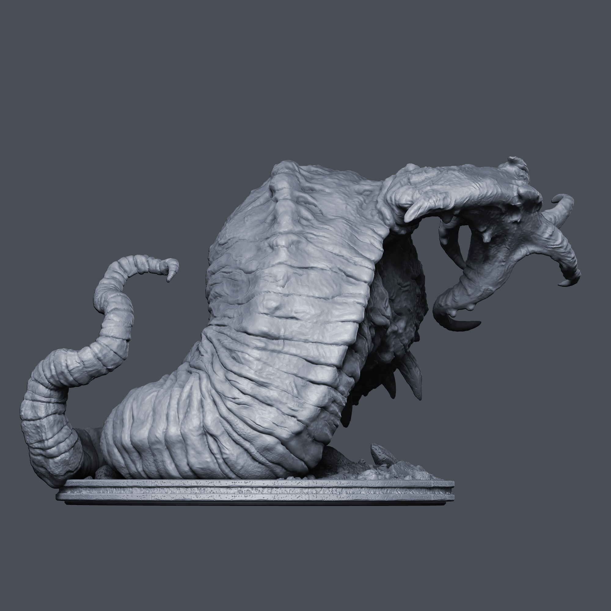 Ecto-Worm by Renato M. Rôa | Download free STL model | Printables.com