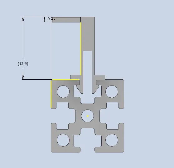 Voron V0.1 LED Diffuser - 1515 Extrusion by ChickenBanana | Download ...