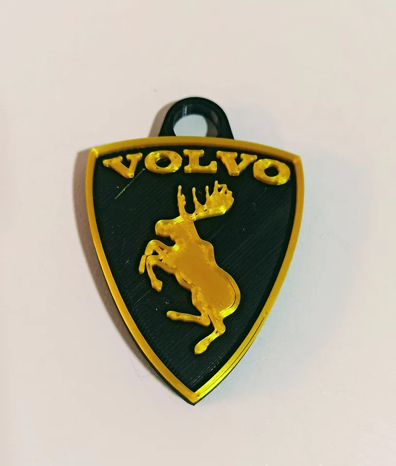 Volvo keychain by Xi07 | Download free STL model | Printables.com