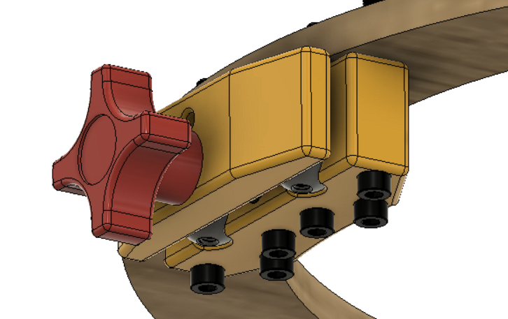 1" Ball UTA Clamp by Sasha D | Download free STL model | Printables.com