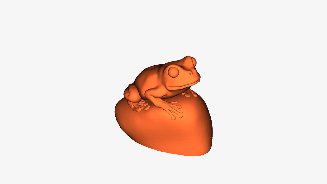 Frog by Harald Andersson | Download free STL model | Printables.com