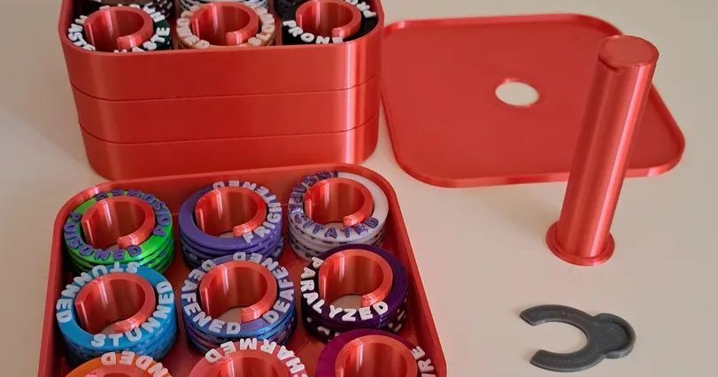 Condition, status and effect rings for Dungeons & Dragons 5E and ...