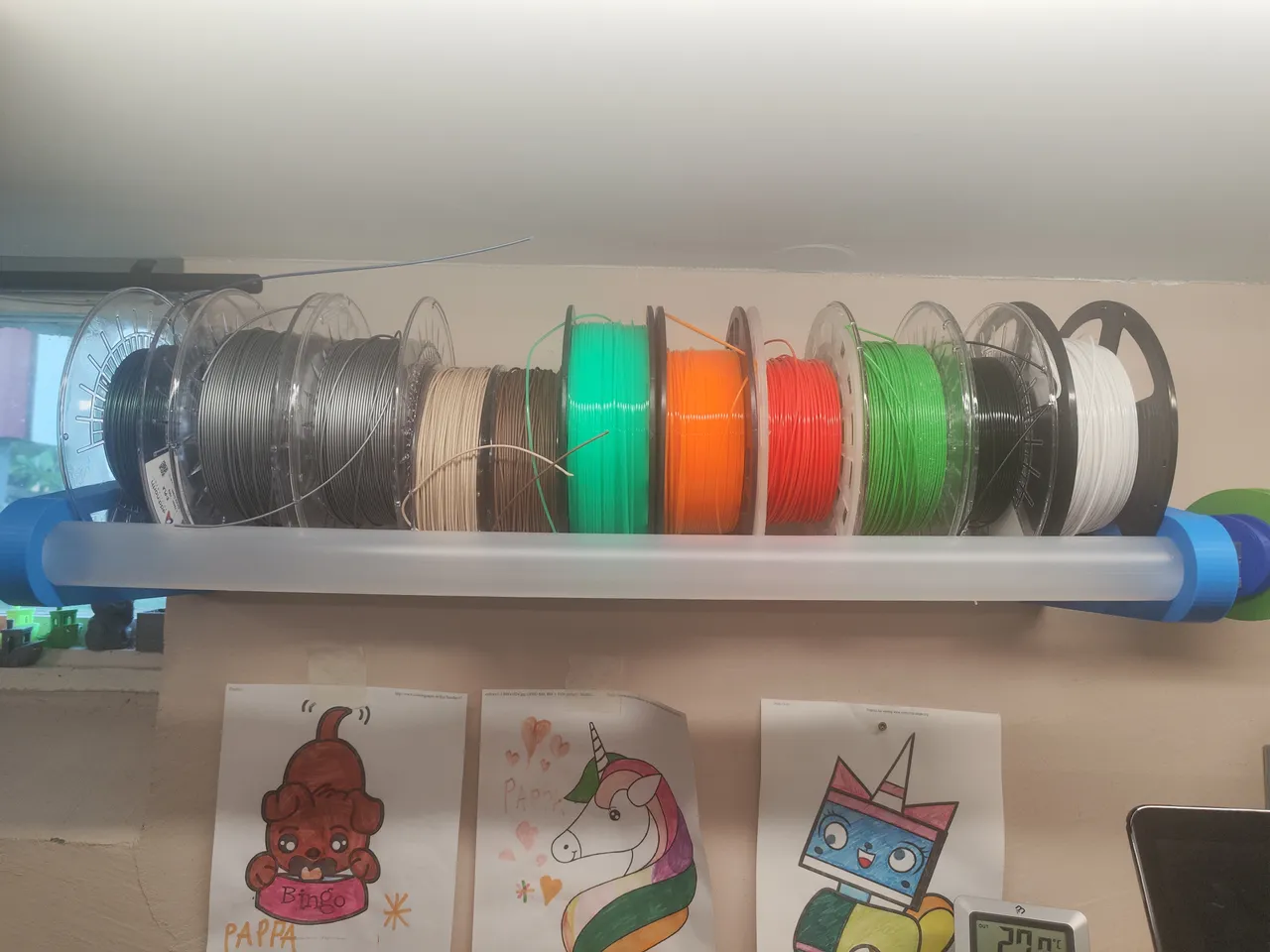Spool shelf by kraemr | Download free STL model | Printables.com