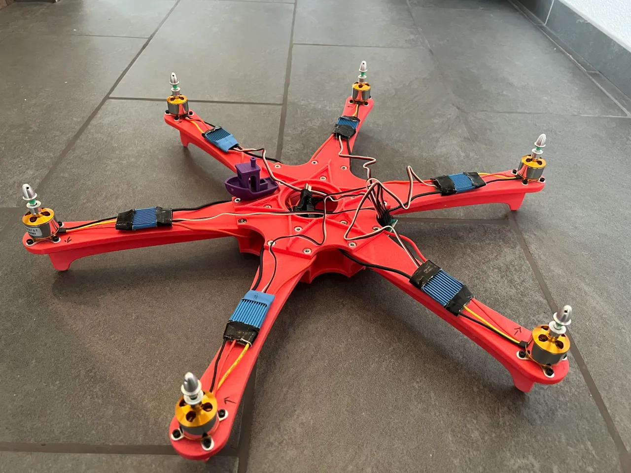 Hexacopter by Bastian.Frei | Download free STL model | Printables.com