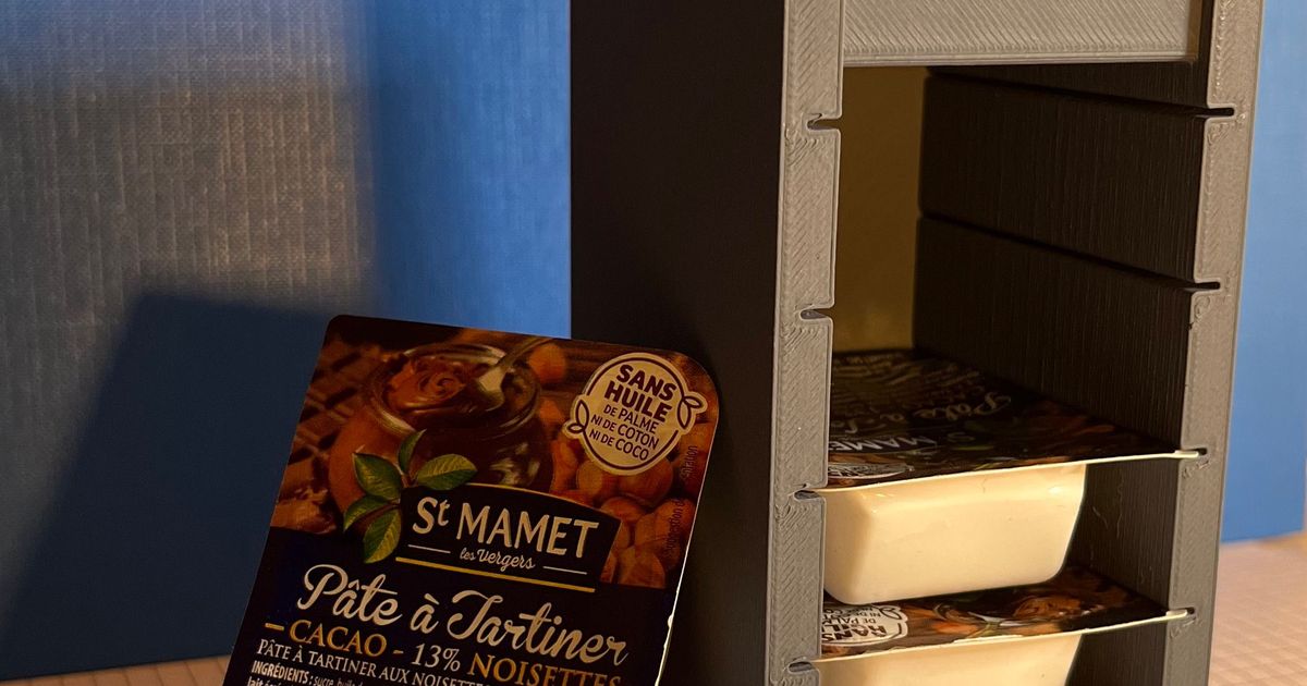 Chocolate storage unit by M@de | Download free STL model | Printables.com