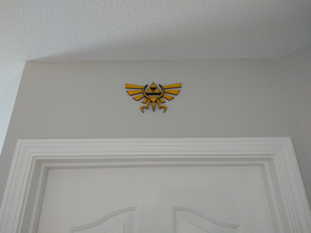 Hyrule Triforce Wingcrest Legend Of Zelda By Ianhoolihan Download