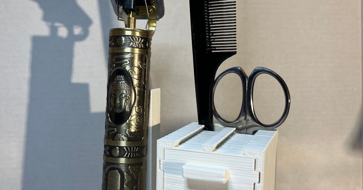 Razor/Shaver stand by M@de | Download free STL model | Printables.com