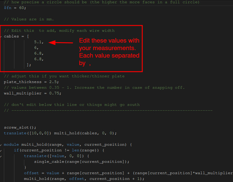 OCD friendly snap-in variable width cable comb by Martin Vavro | Download free STL model ...