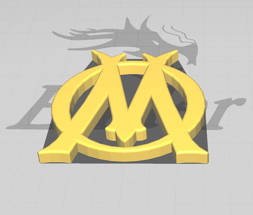 Olympique de Marseille by Laurent Taz | Download free STL model | Printables.com