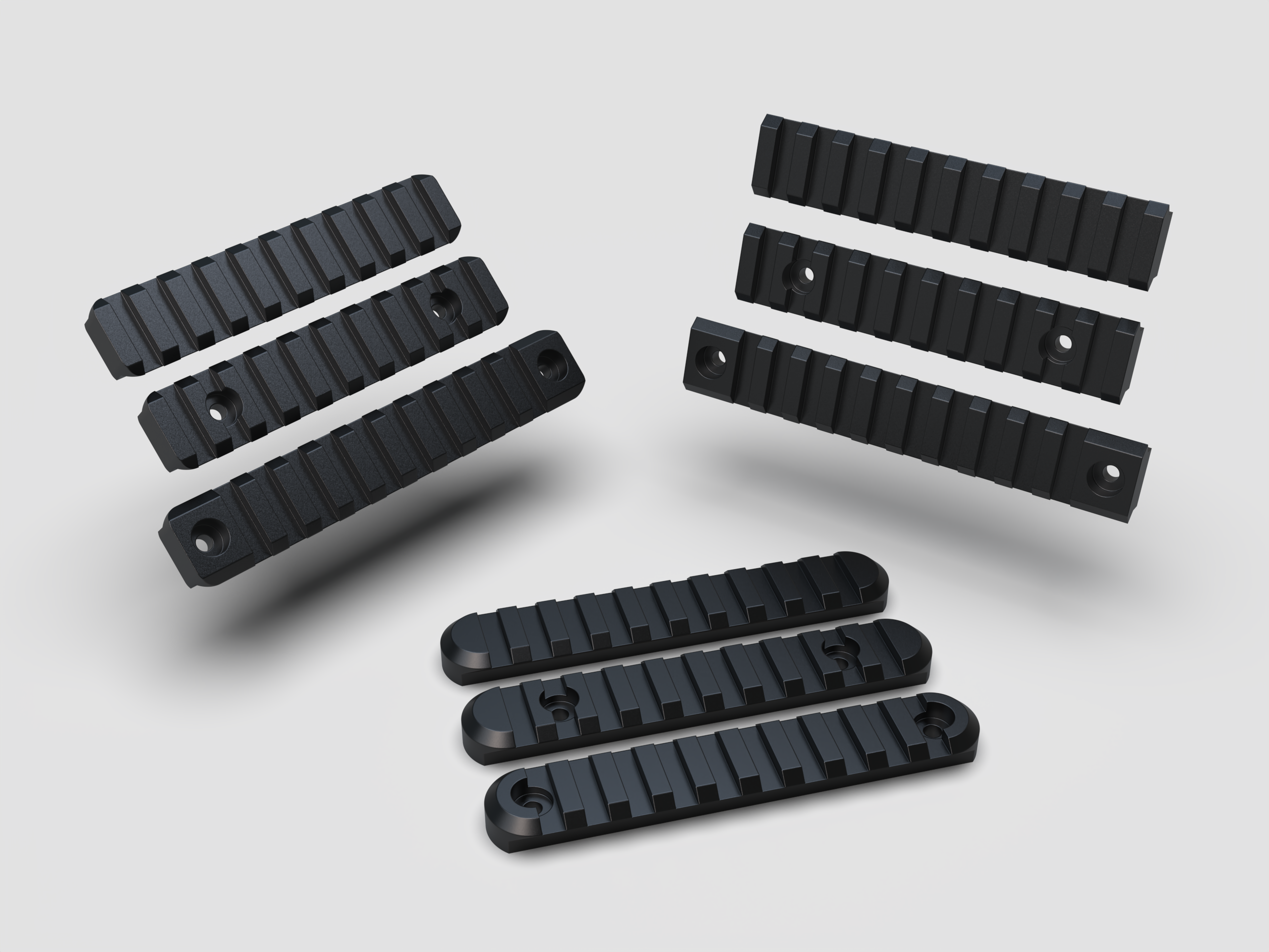 Picatinny Rail Set 01 von The3Designer | Kostenloses STL-Modell ...