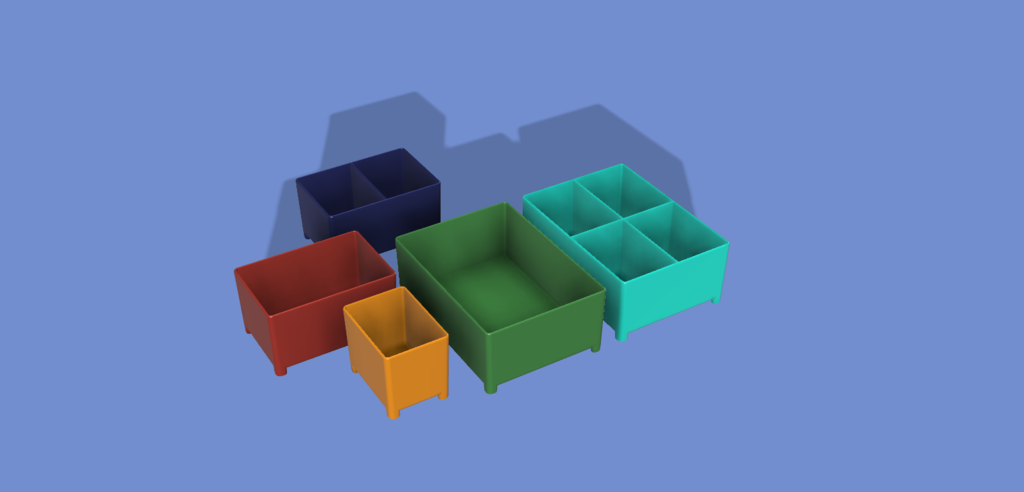 Compartments for Stanley organizer box by Teo84 | Download free STL ...