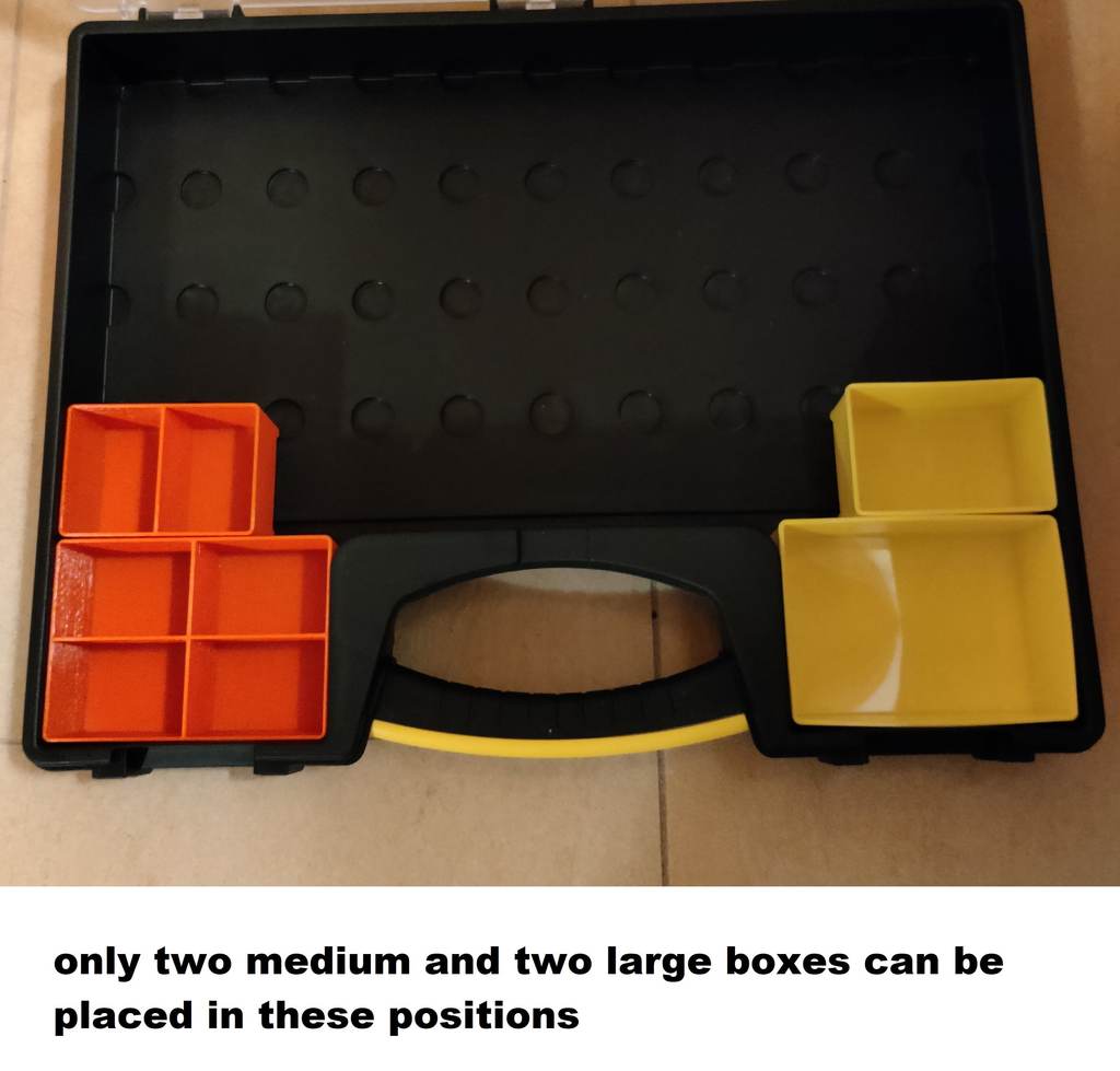Compartments for Stanley organizer box by Teo84 | Download free STL ...