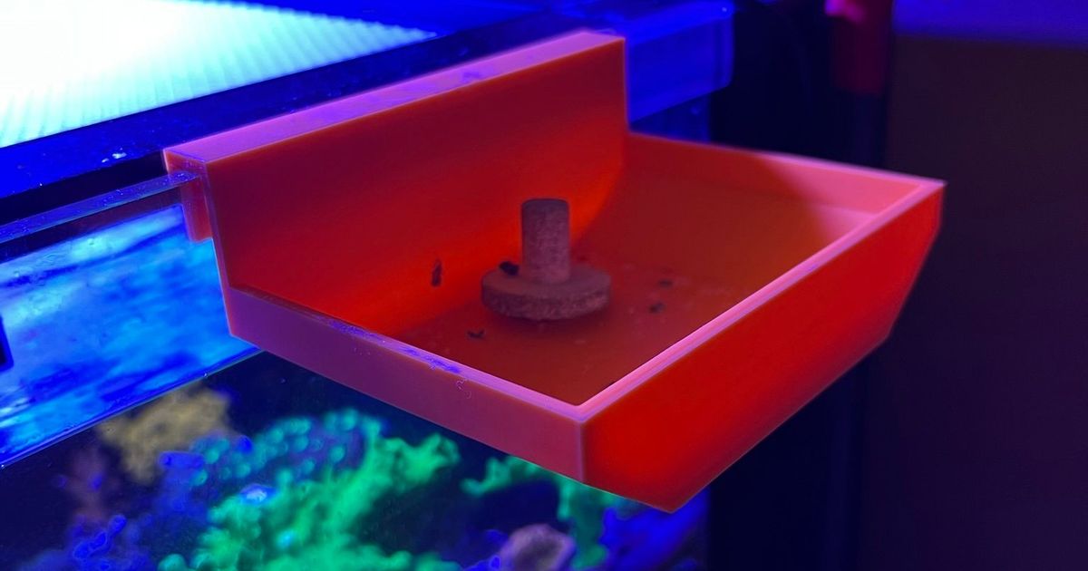 Aquarium Tray by Crysalis | Download free STL model | Printables.com