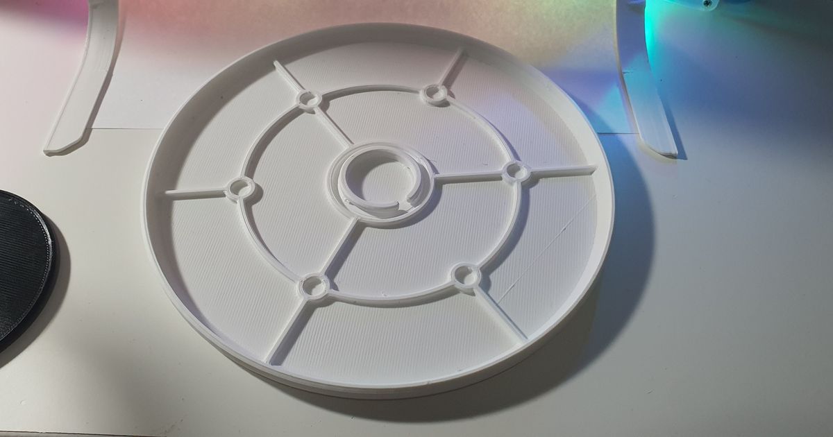 Rotating display stand. Manual by fatihG | Download free STL model ...