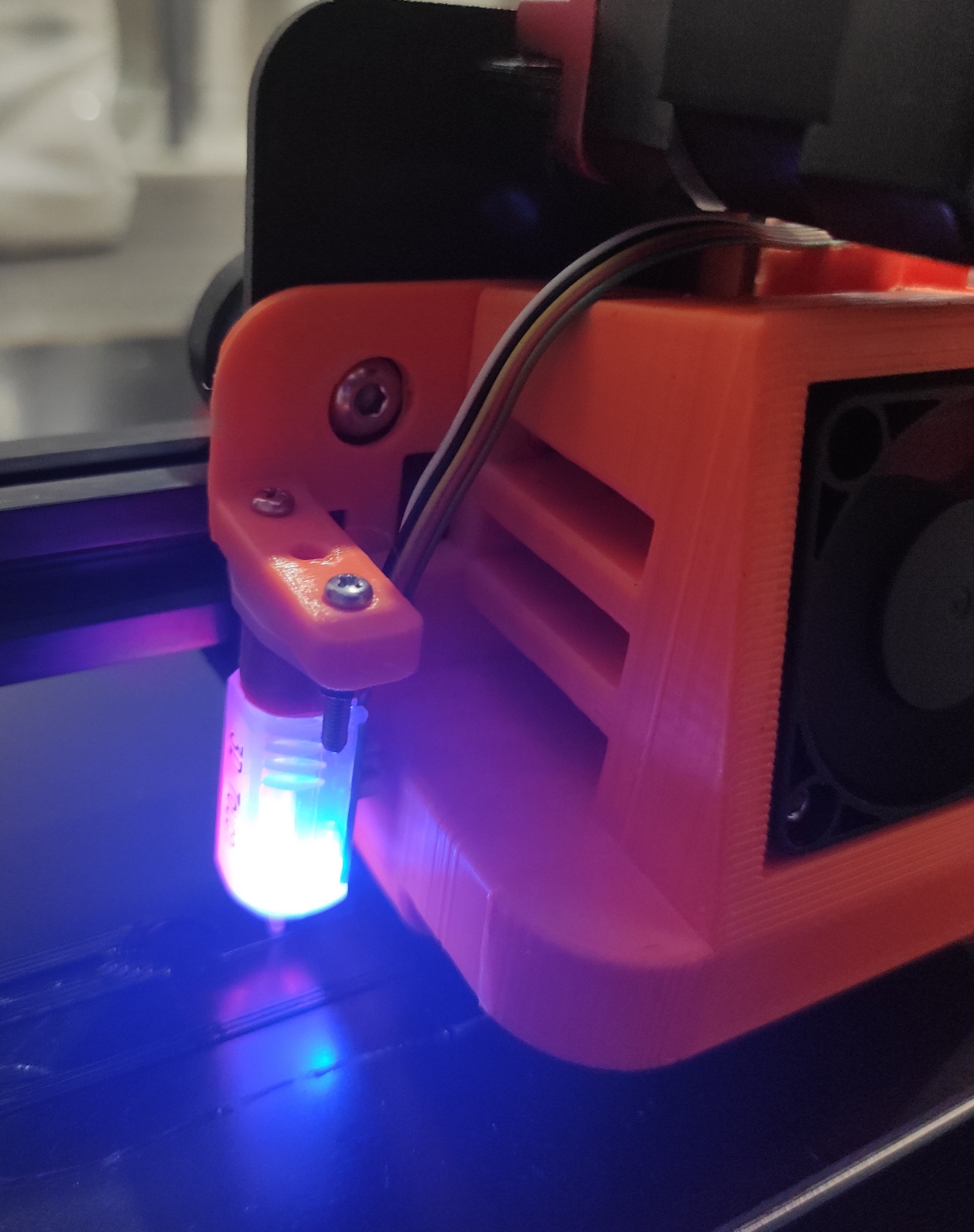 Bl Touch Mount for Ender 3 with Offset by MJJoaquin | Download free STL model | Printables.com