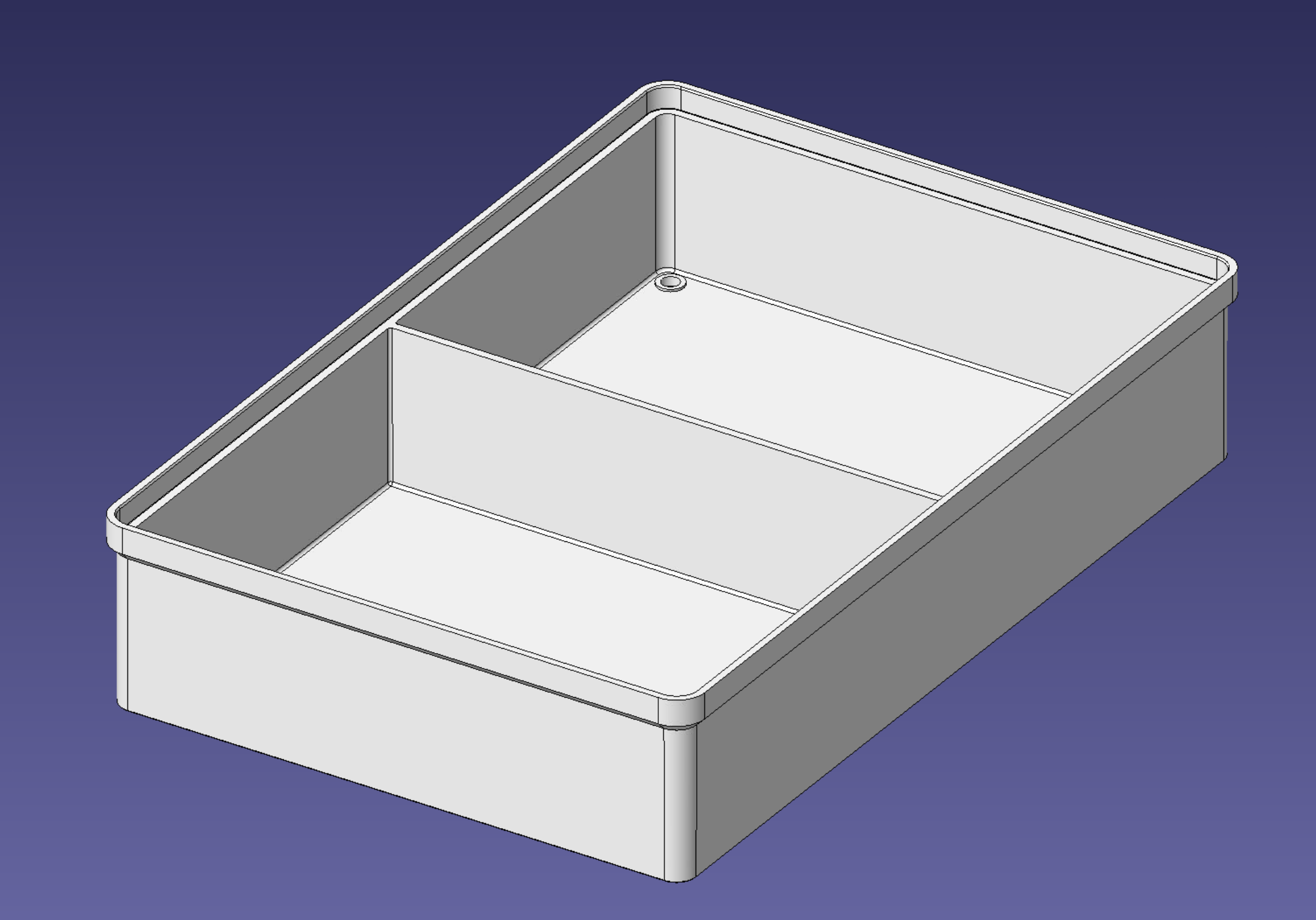 2x3 units, half height, 1x2 grid Stackable Insertbox by Bodo | Download ...