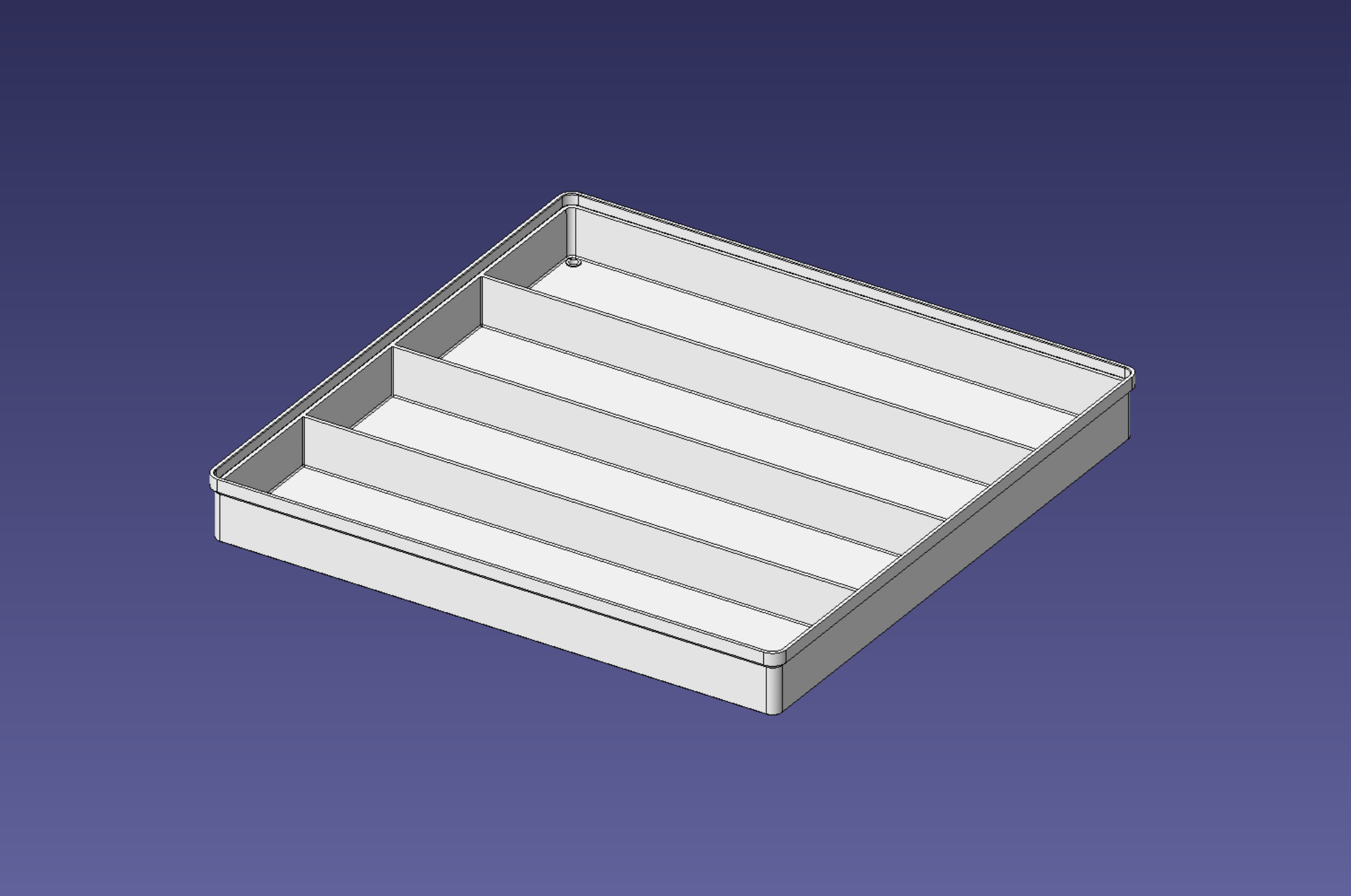 4x4 units, third height, 1x4 grid Stackable Insertbox by Bodo ...