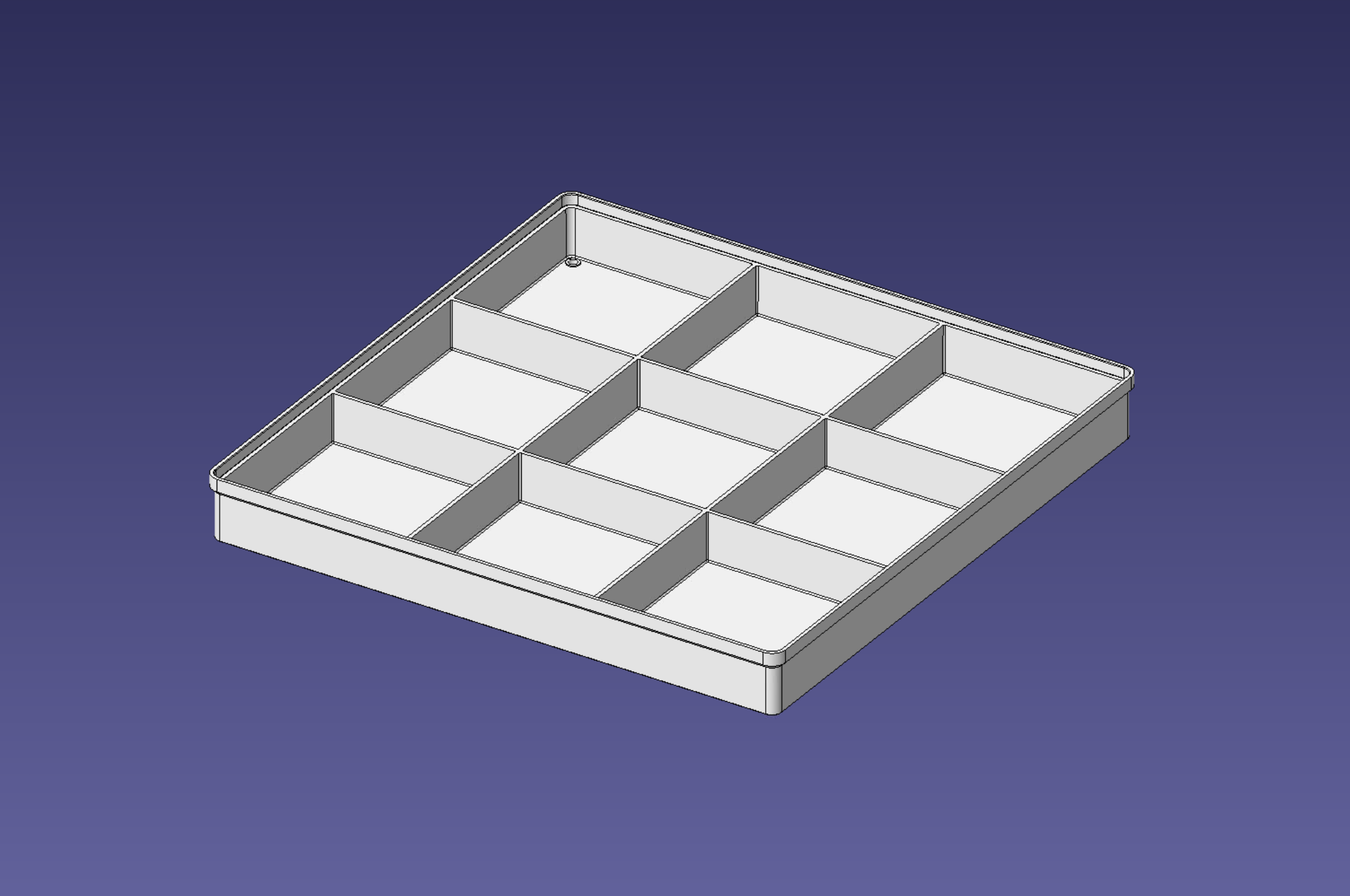 4x4 units, third height, 3x3 grid Stackable Insertbox by Bodo ...