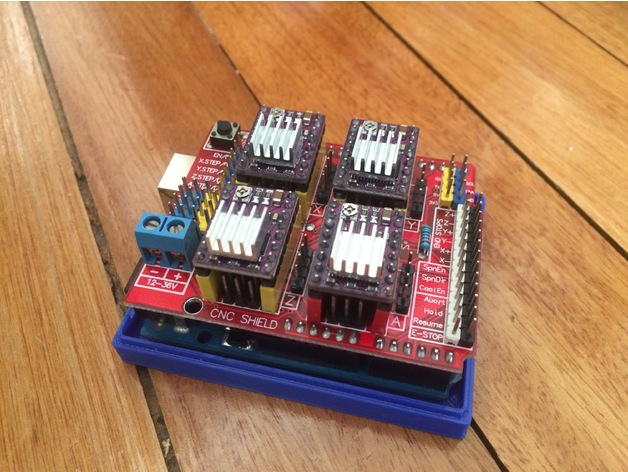 Arduino CNC Shield Case by JimmyV | Download free STL model ...