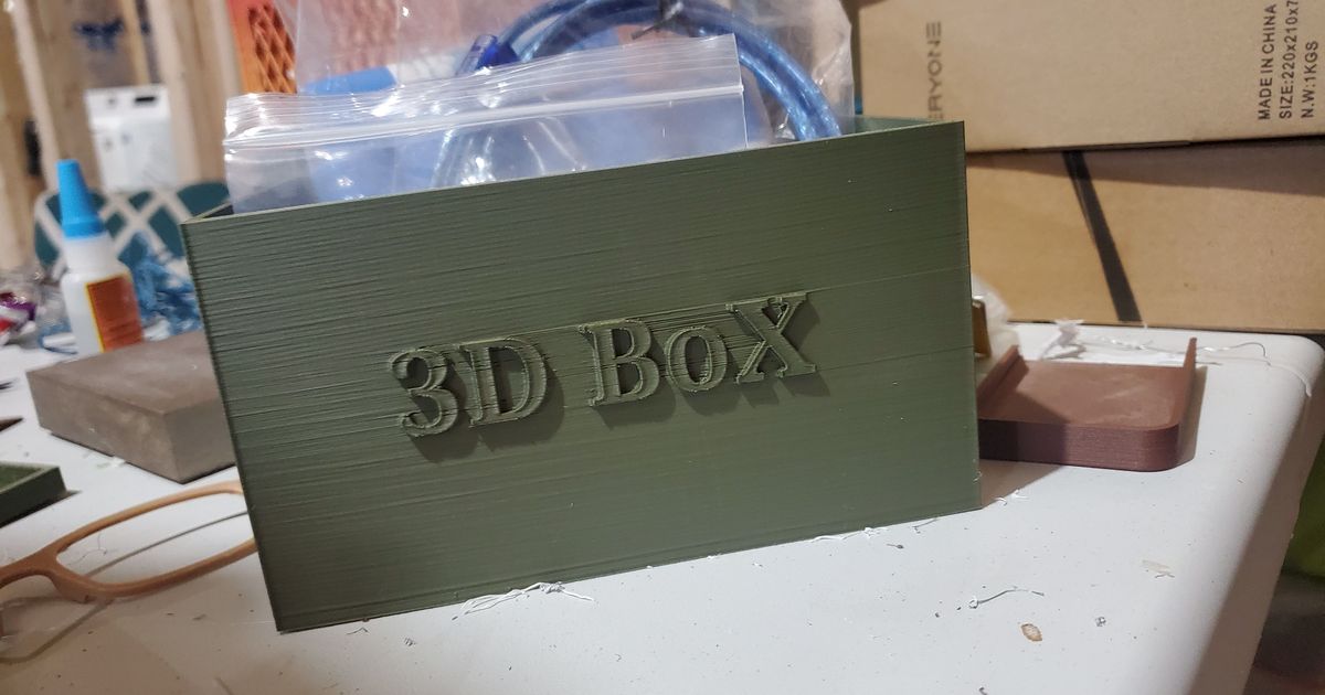 3D BOX by Jonathan Brassard | Download free STL model | Printables.com