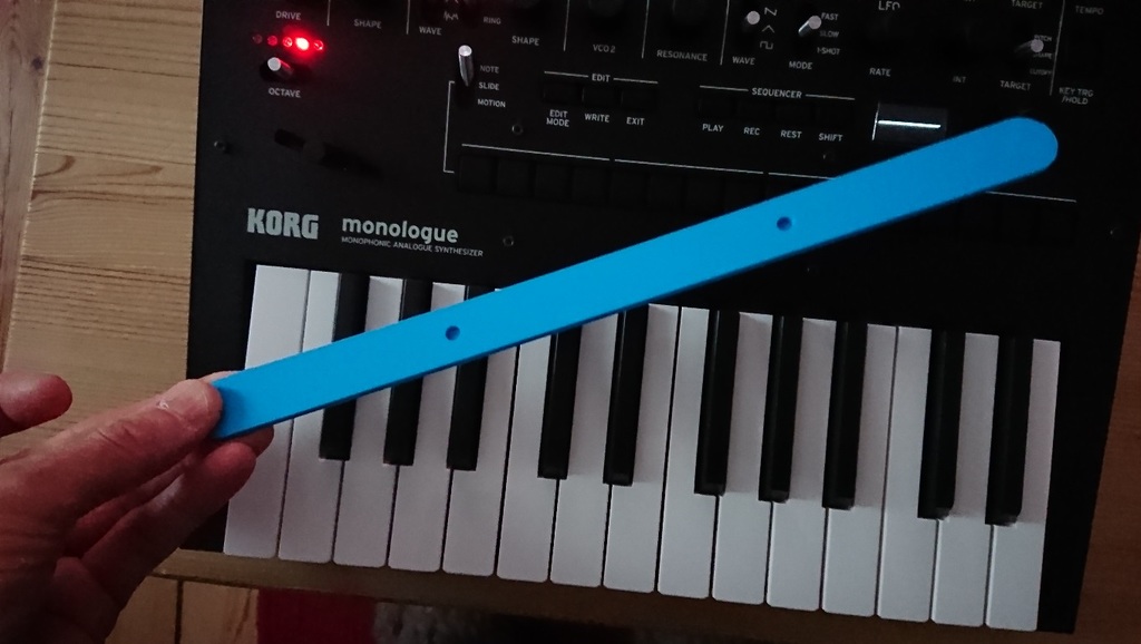 Korg monologue Node placard by Mads T | Download free STL model ...