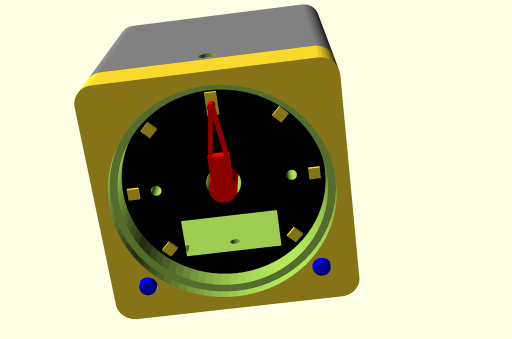 Barometer avionic inspired by Mads T | Download free STL model ...