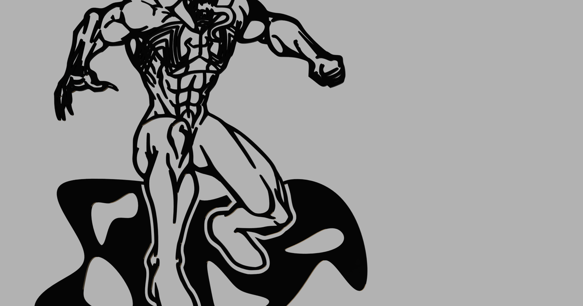 2D artwork of Venom by Joe | Download free STL model | Printables.com