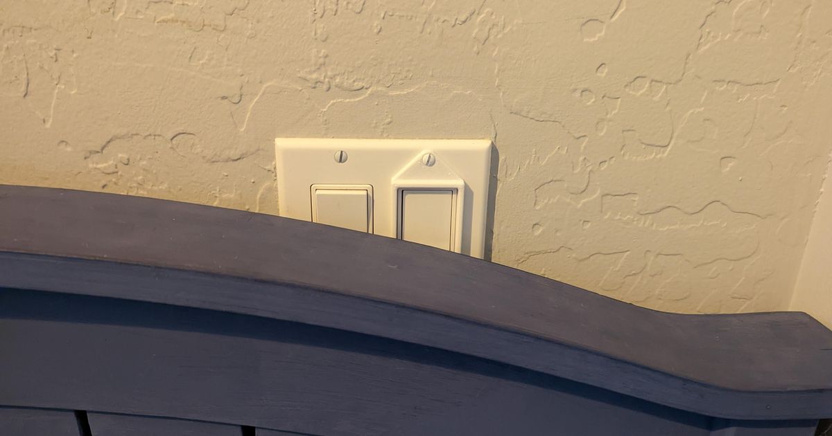 Light switch guard, rocker style by hi_im_sean | Download free STL ...