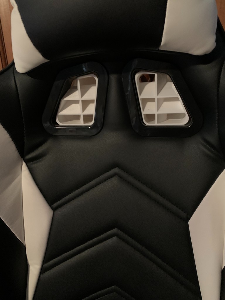 Gaming chair cooler fan duct by Ethan Miller | Download free STL model ...