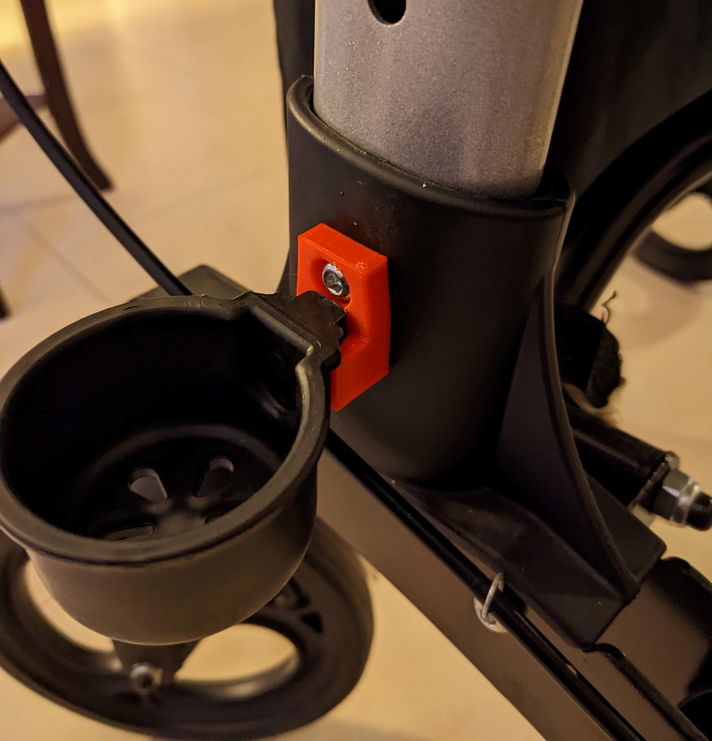 Walker (mobility) cane holder cup fix by Oh | Download free STL model | Printables.com