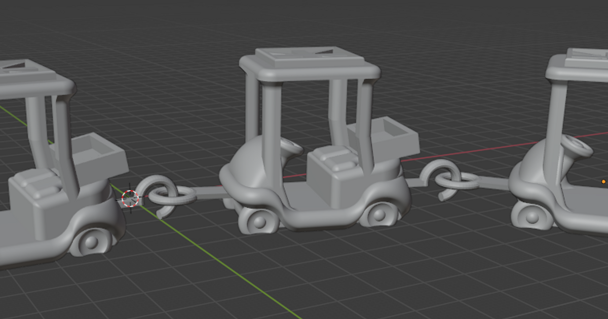 E3D Buggy train by Asher_42 | Download free STL model | Printables.com