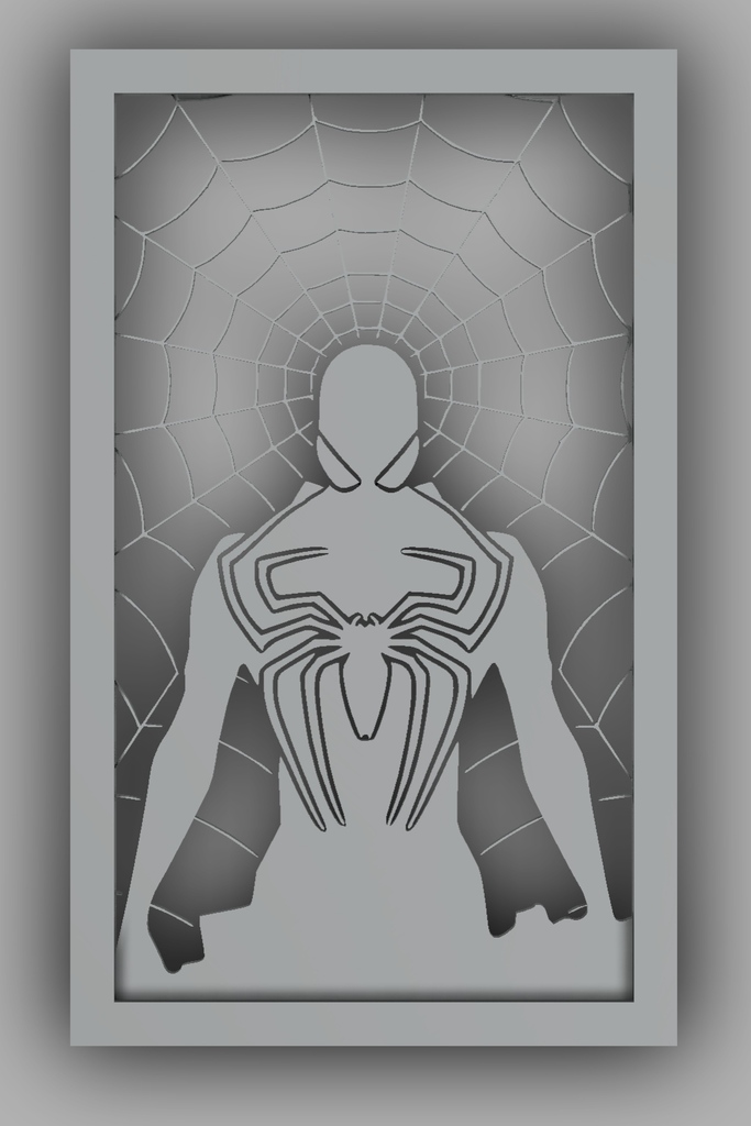 Spider-Man 2D Wall Art by Lucullust | Download free STL model ...