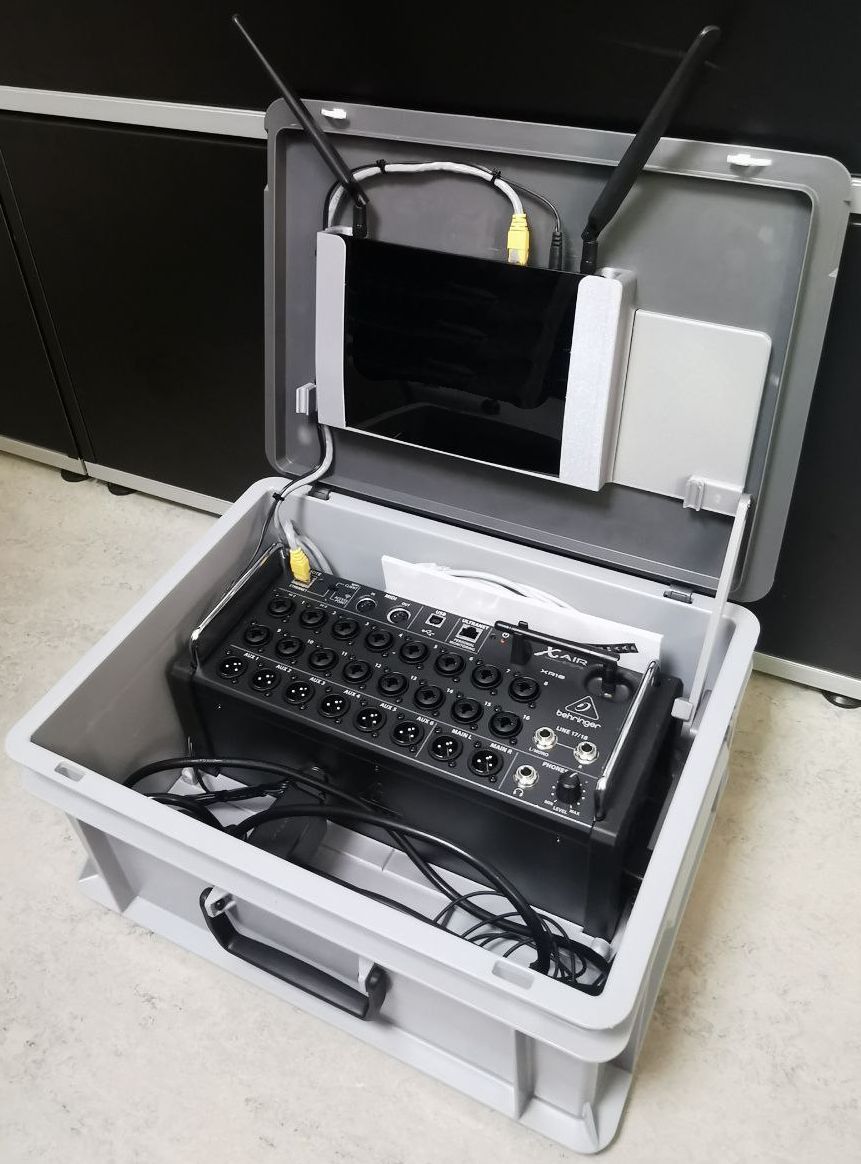 Behringer XR18 UTZ Rako Storage Box Insert Einsatz by sternli27 ...