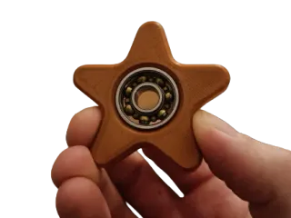 Star Fidget Spinner by nilson_fx | Download free STL model | Printables.com