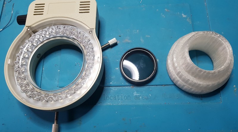 7" Microscope LED Ring Holder + CPL Filter Holder by Ratisse | Download ...