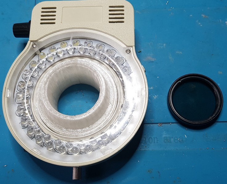 7" Microscope LED Ring Holder + CPL Filter Holder by Ratisse | Download ...