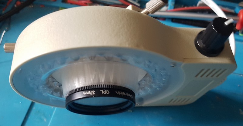 7" Microscope LED Ring Holder + CPL Filter Holder by Ratisse | Download ...