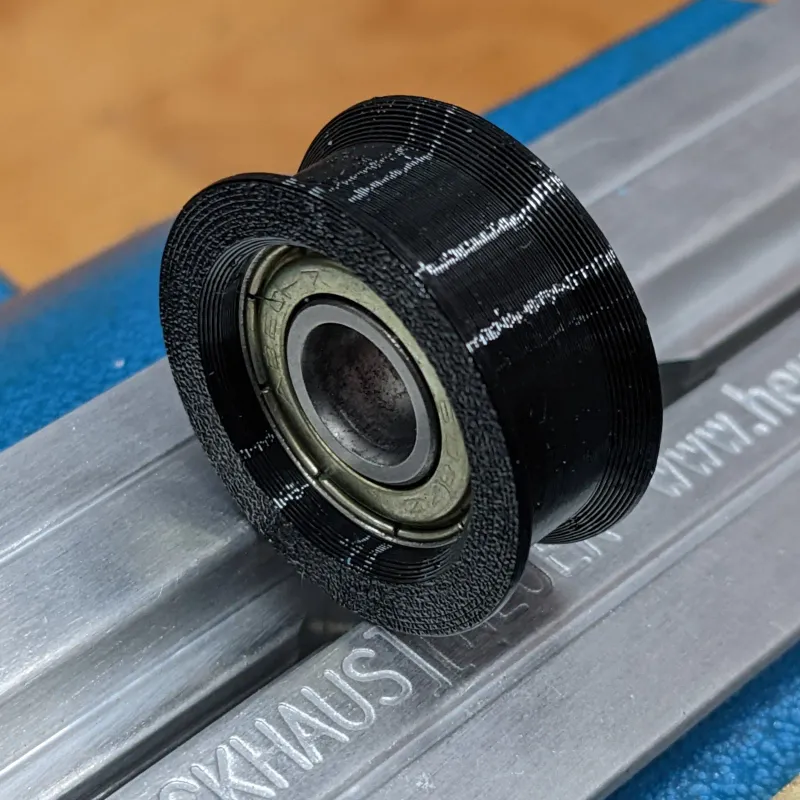 Pulley and M8 Threaded Clips for Filament Rollers by DET-Man | Download ...