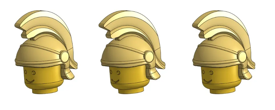 USC Tommy Trojan Drum Major Lego Helmet by Julius3E8 | Download free ...