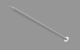 Nail 40mm by TreeMagic | Download free STL model | Printables.com