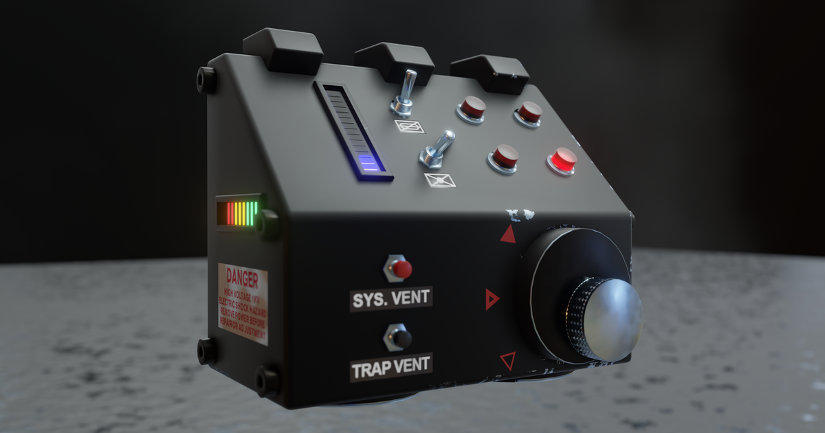 SVT v0.01 alpha (Shoulder Vent Trigger) for Proton Pack by Jay MacKay ...