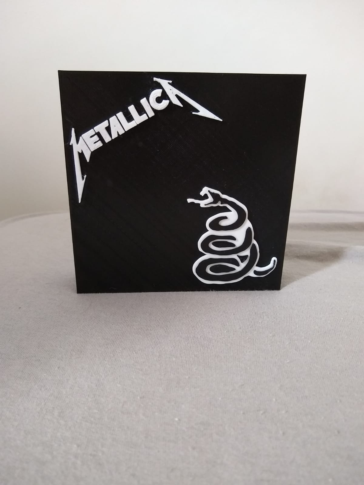 Metallica Black Album by Felipe Carreira | Download free STL model ...