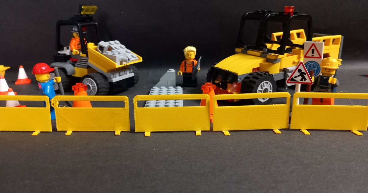 lego fence by Tomáš Korger | Download free STL model | Printables.com